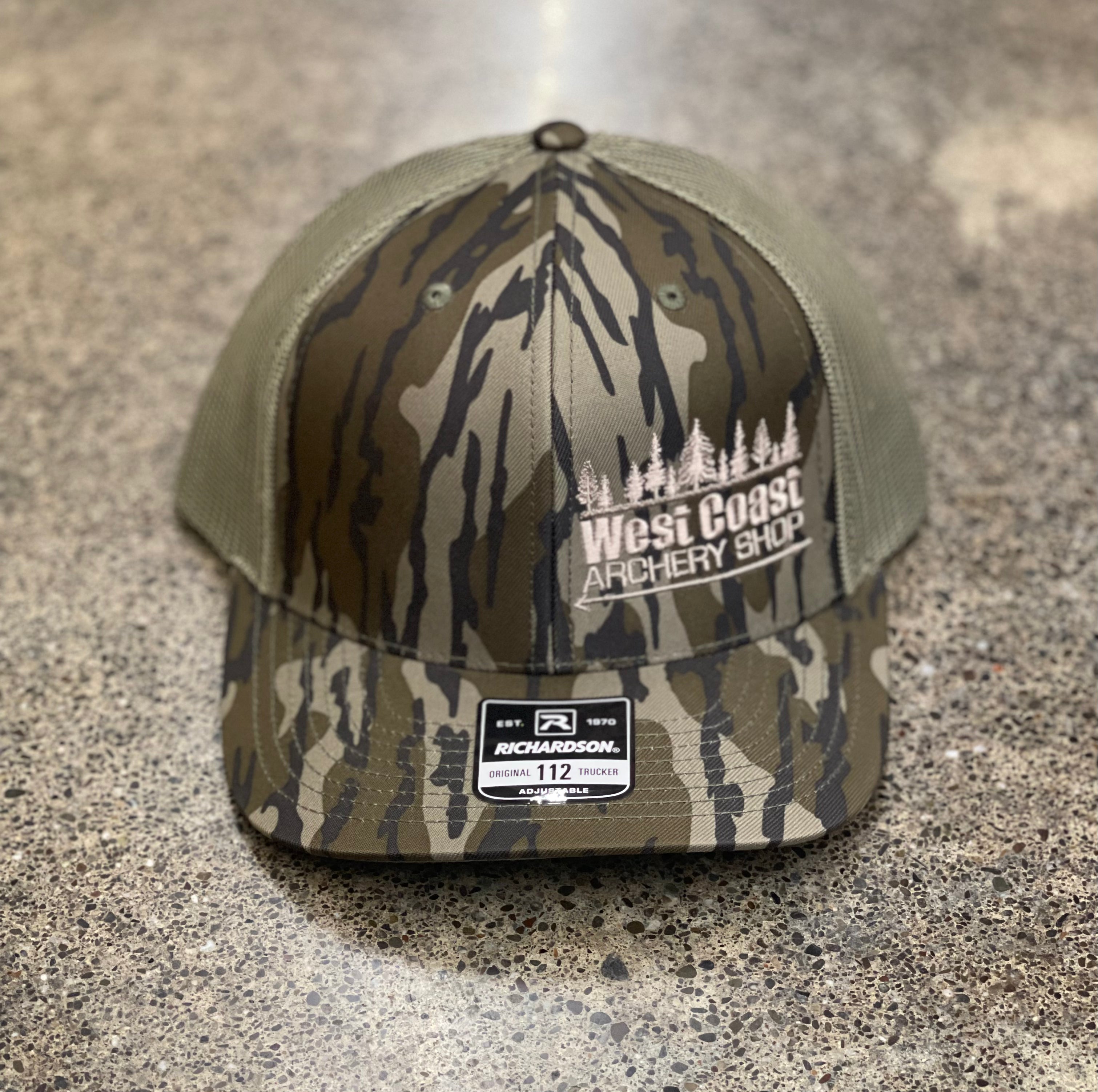 West Coast Archery Mossy Oak Bottomlands Thread Hat – West Coast ...